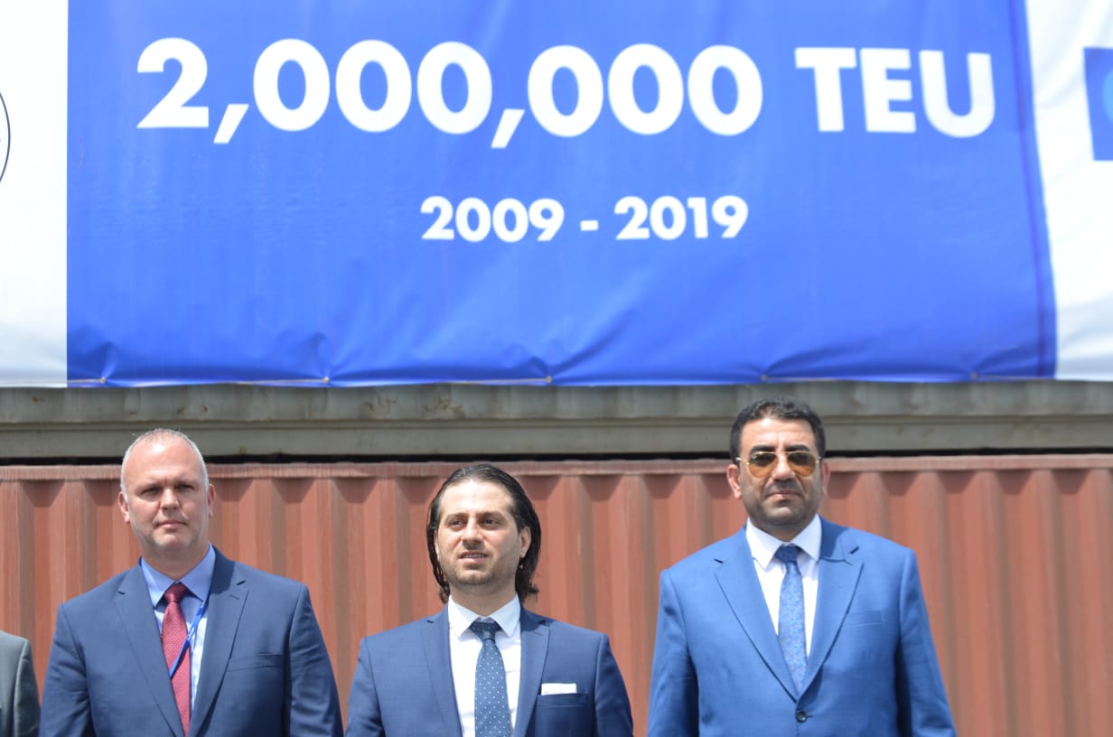 Gulftainer Two Million TEUs Milestone